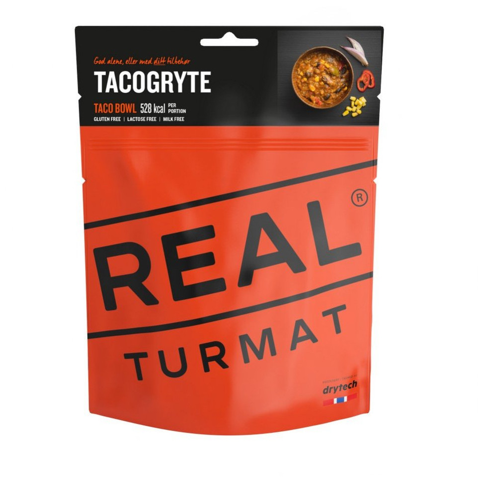 Comida deshidratada Real Turmat Taco Bowl | 4camping.es