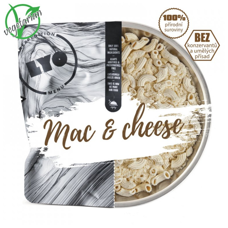 Comida deshidratada Lyo food Mac & cheese 500g. | 4camping.es