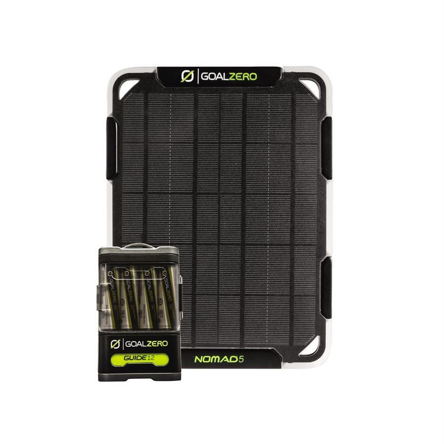 Juego solar Goal Zero Guide 12 Solar Kit | 4camping.es