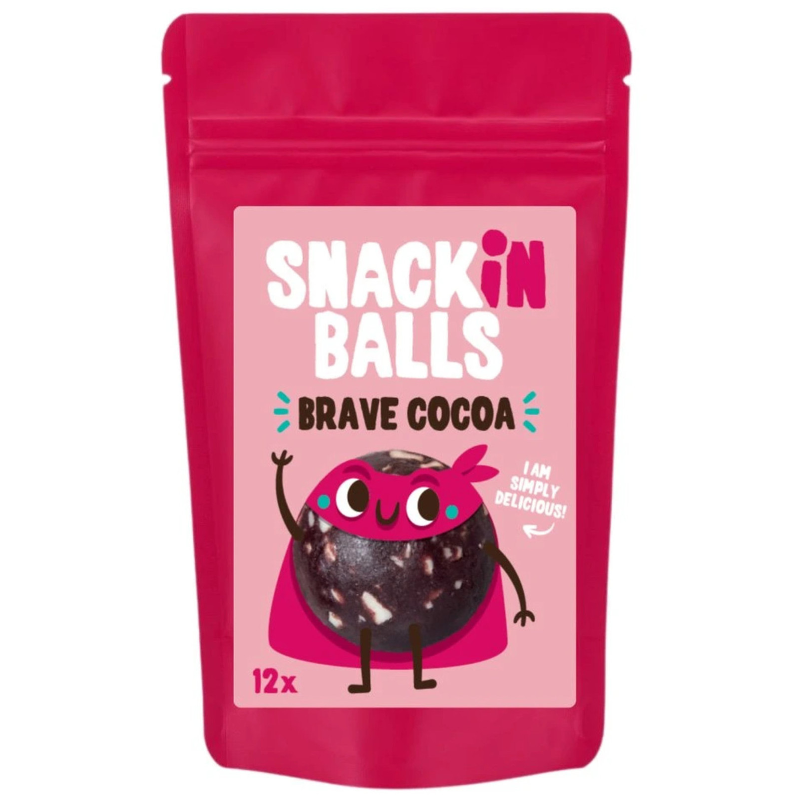 Alimentación deportiva SNACKin BALLS Brave Cocoa 156 g | 4camping.es
