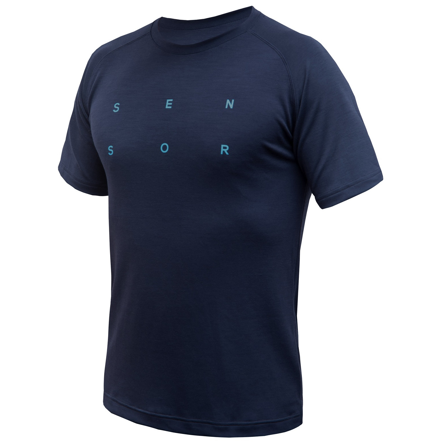 Camiseta funcional de hombre Sensor Merino Blend Typo | 4camping.es