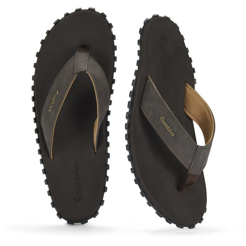Chanclas Gumbies Vegovert Brown | 4camping.es