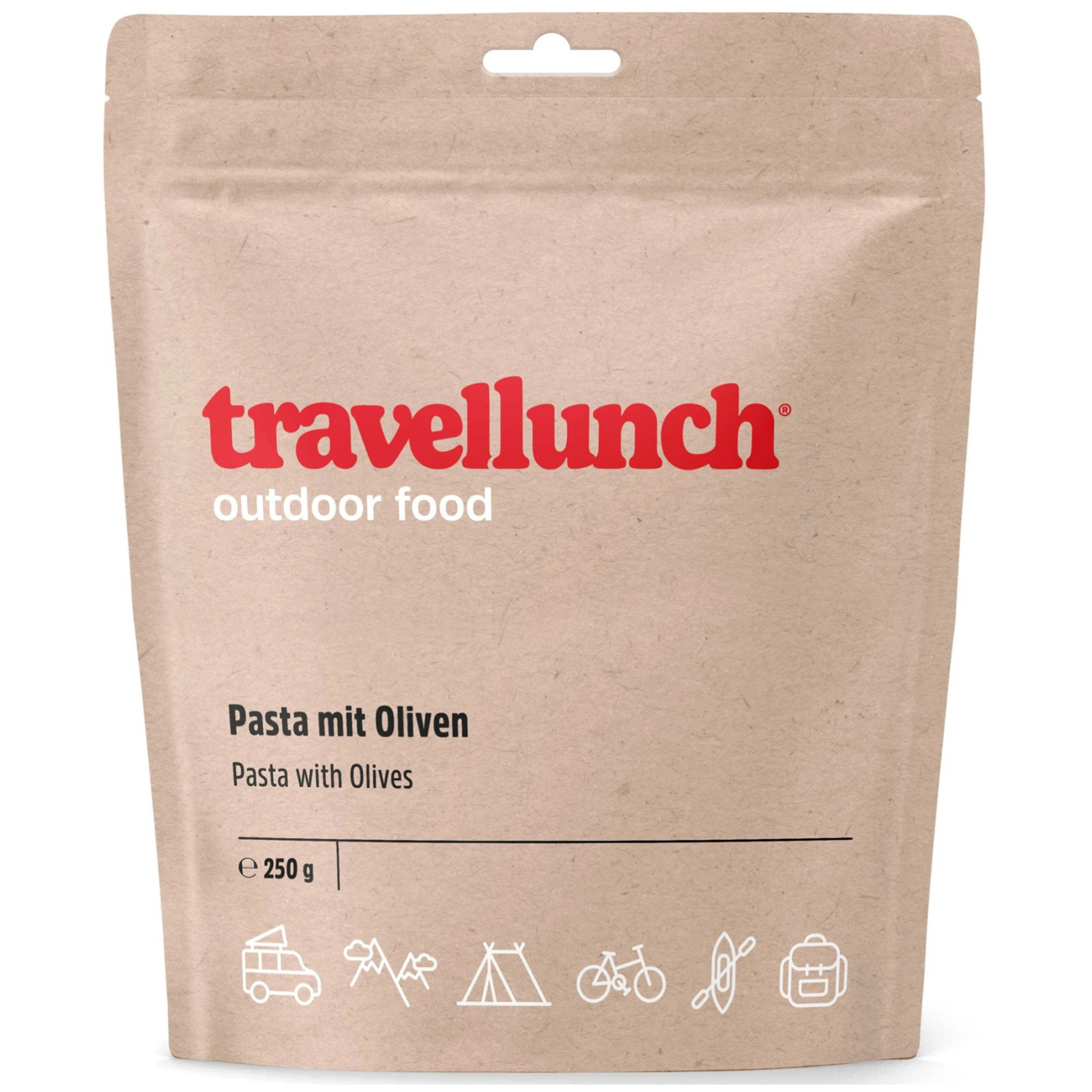 Comida deshidratada Travellunch Pasta Siciliana vegetariana (250 g ...