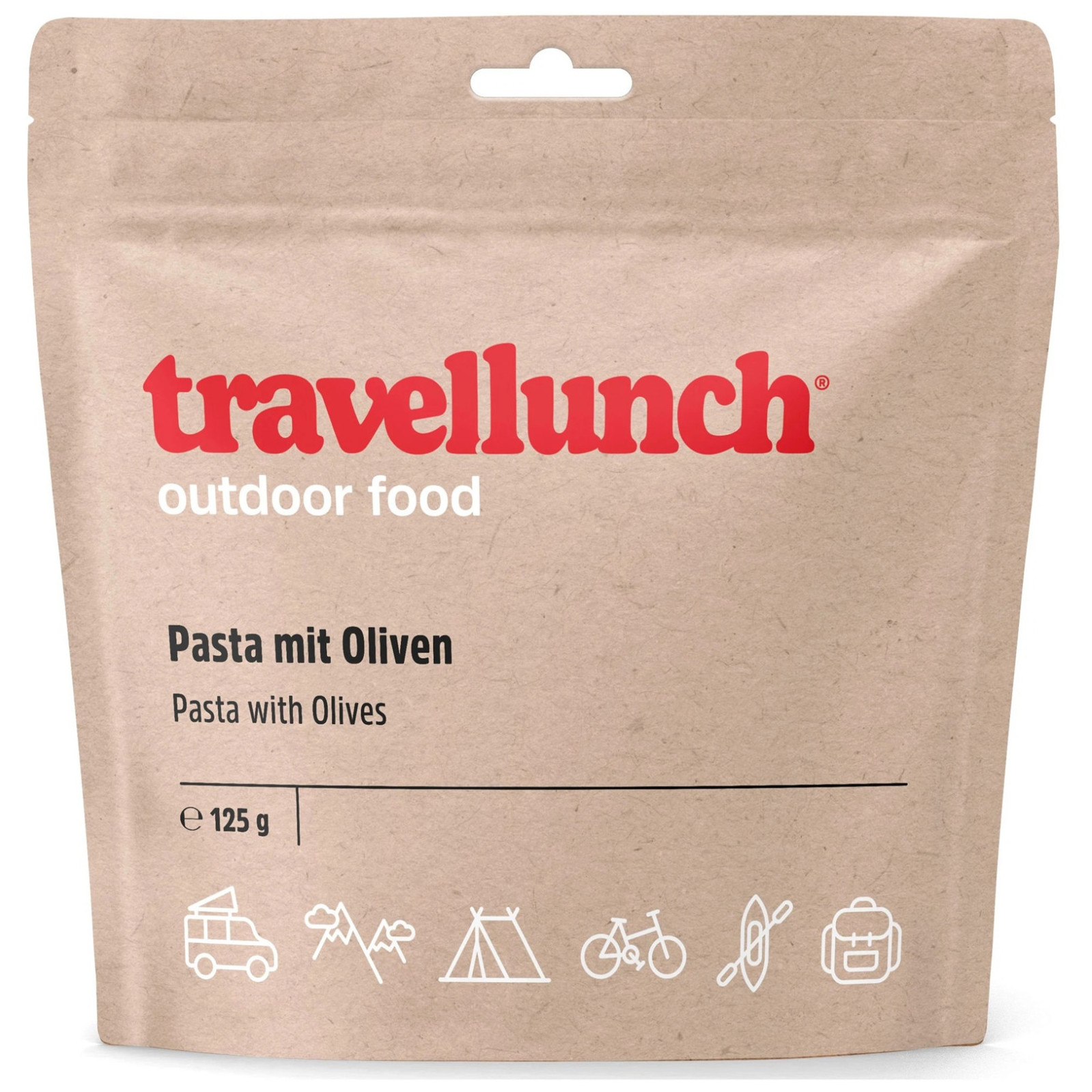 Comida deshidratada Travellunch Pasta Siciliana vegetariana (125 g ...