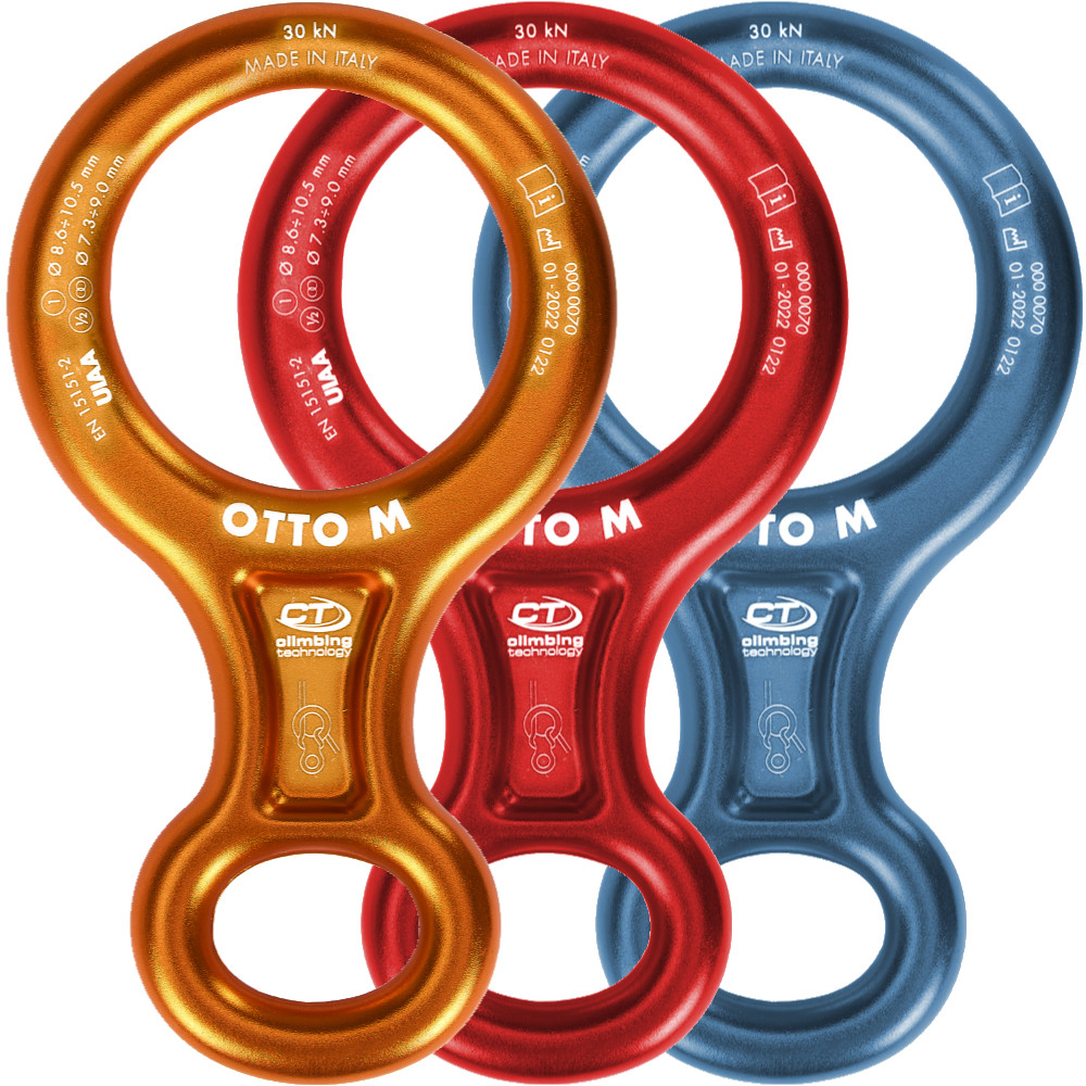 Descensor en ocho Climbing Technology Otto medium | 4camping.es